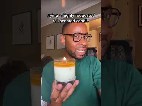 Trying a popular affordable candle #Shorts