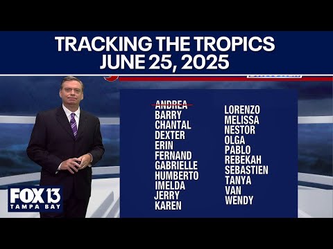 Tracking the Tropics: June 25, 2025