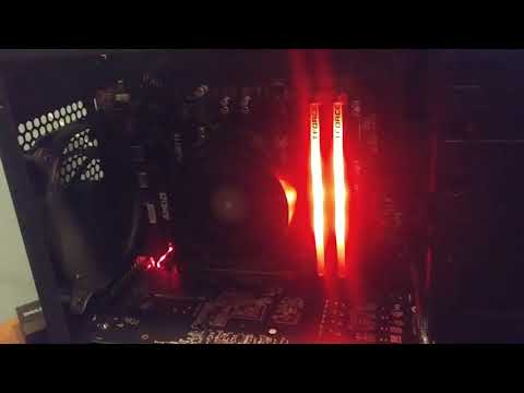 Quick shot of TFORCE Delta RGB Ram for website review