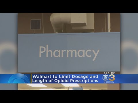 Walmart Sets New Restrictions On Opioid Prescriptions