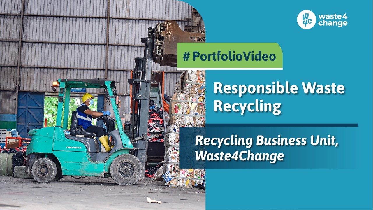 Responsible Waste Recycling - Waste4Change I Portfolio Video