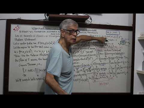 B PART VI: Lec 10 EXAMPLE OF GAUSS'S OR DIVERGENCE THEOREM