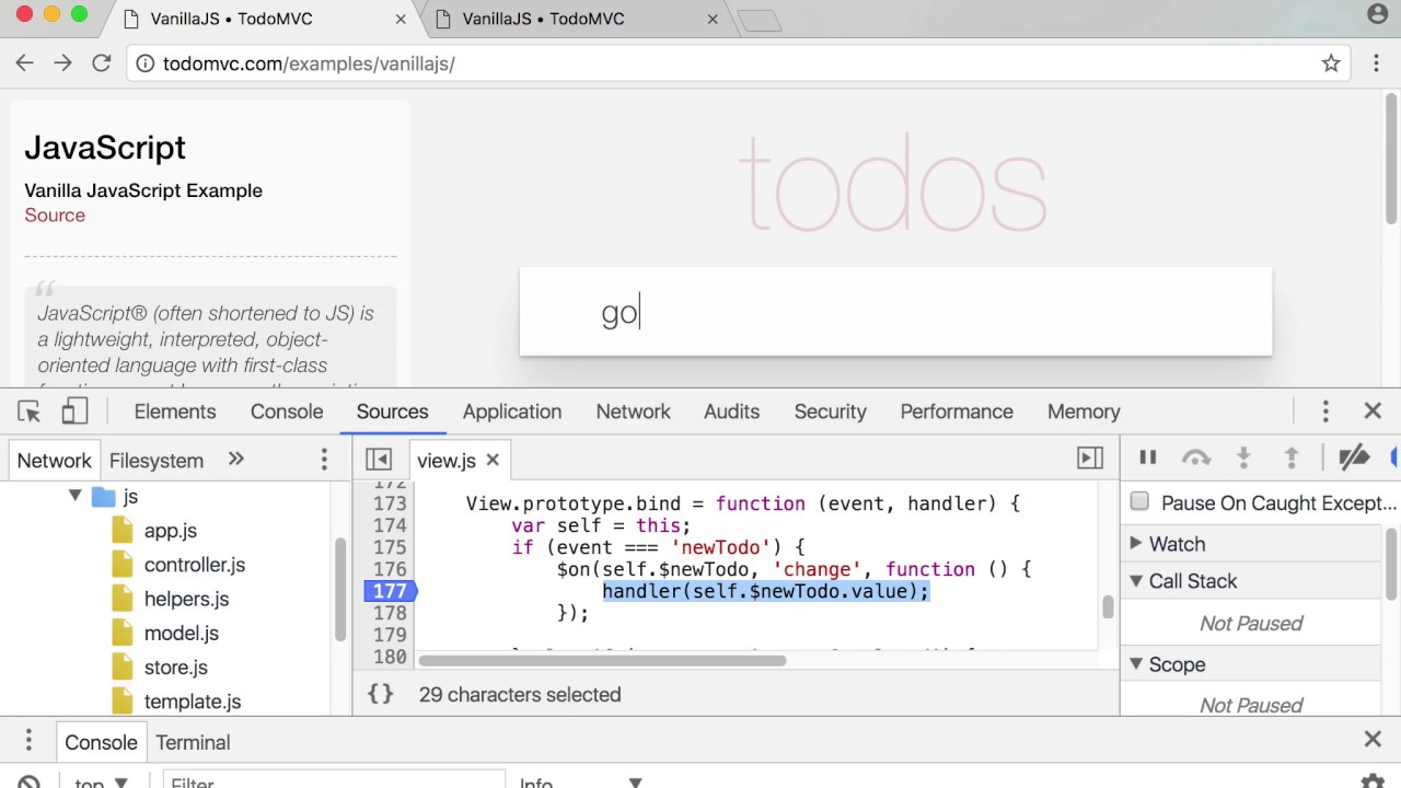 Chrome DevTools Tutorial 6: The Sources Tab and Basic Debugging