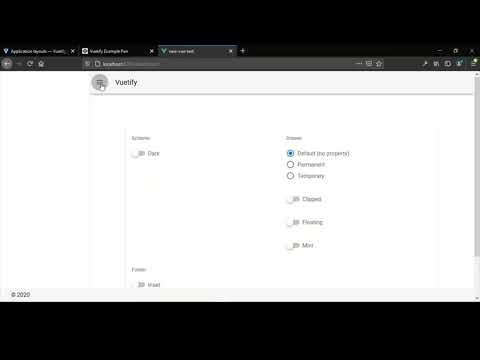 Implementing Vuetify Dashboard With Dark Theme Settings | 3 - Fedorae Education