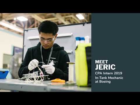 Apply for the 2022 Core Plus Aerospace Internship: Meet Jeric
