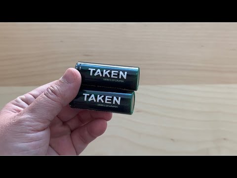 3.2 Volt Rechargeable Solar Battery, LiFePO4 18500 1000mAh - Review