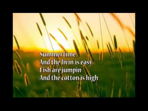 Summertime Gershwin: with lyrics