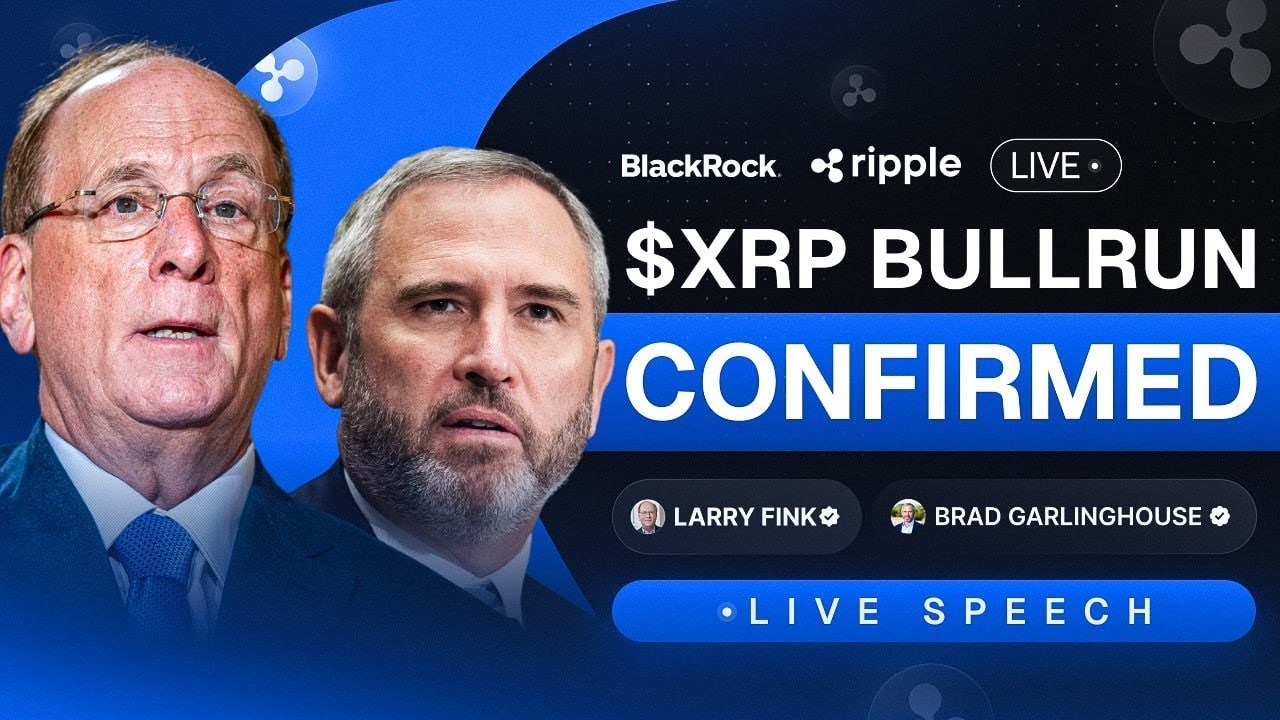 LIVE: Ripple Leads Massive Tokenization Move with BlackRock - XRP Crash Explained!