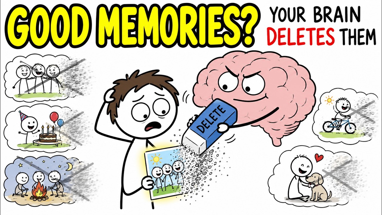 Why Your Brain Deletes Good Memories