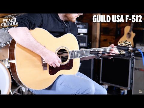 Guild F-512 12-String Acoustic Guitar - ranked #35 in Steel-string ...