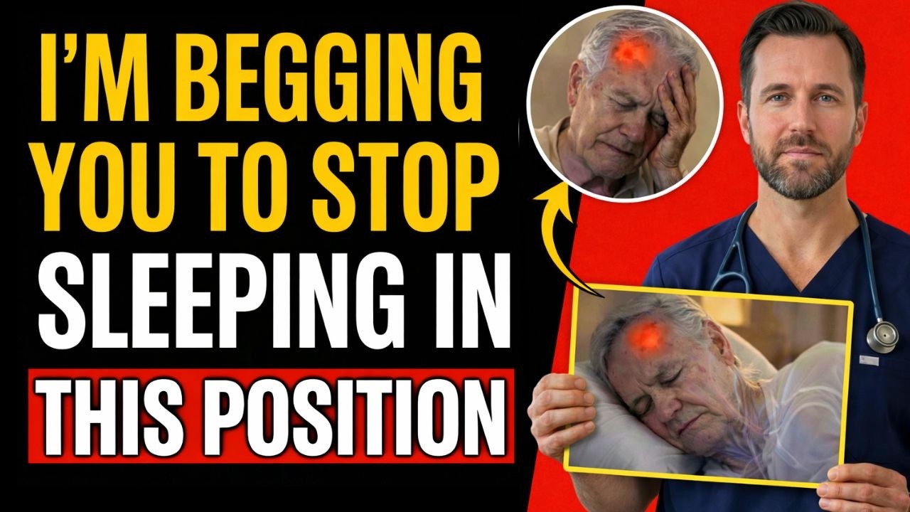 Cardiologist Alerts: This Sleeping POSITION Increases STROKE Risk Overnight