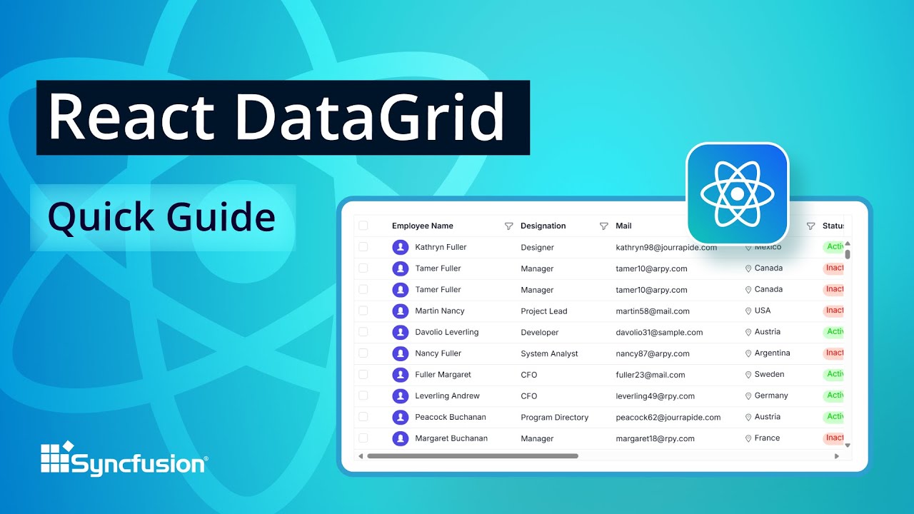 React Data Grid: The Ultimate Feature Walkthrough