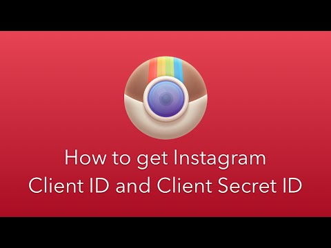 Tutorial how to get Instagram Client ID and Client Secret ID API