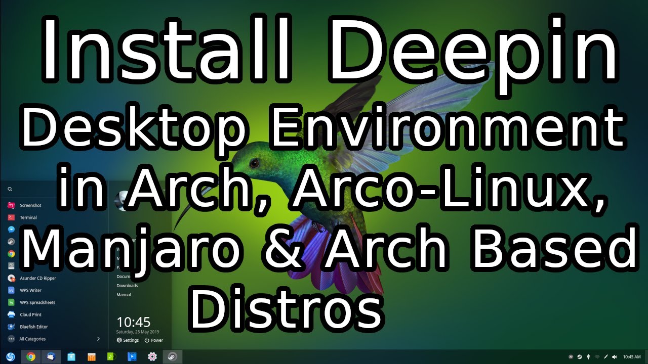 Install Deepin 20 Desktop Environment in Arch | Install Deepin Desktop Environment in Manjaro Linux