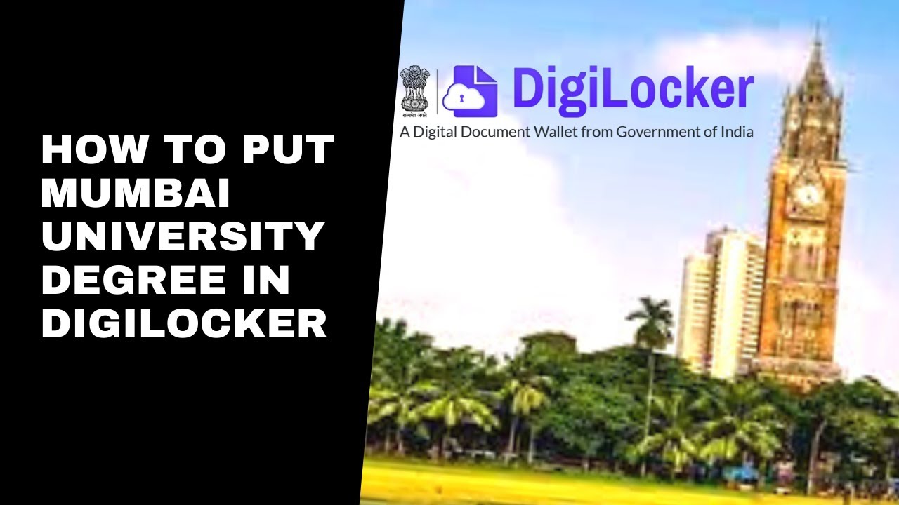 How to download Mumbai University Degree in Digilocker
