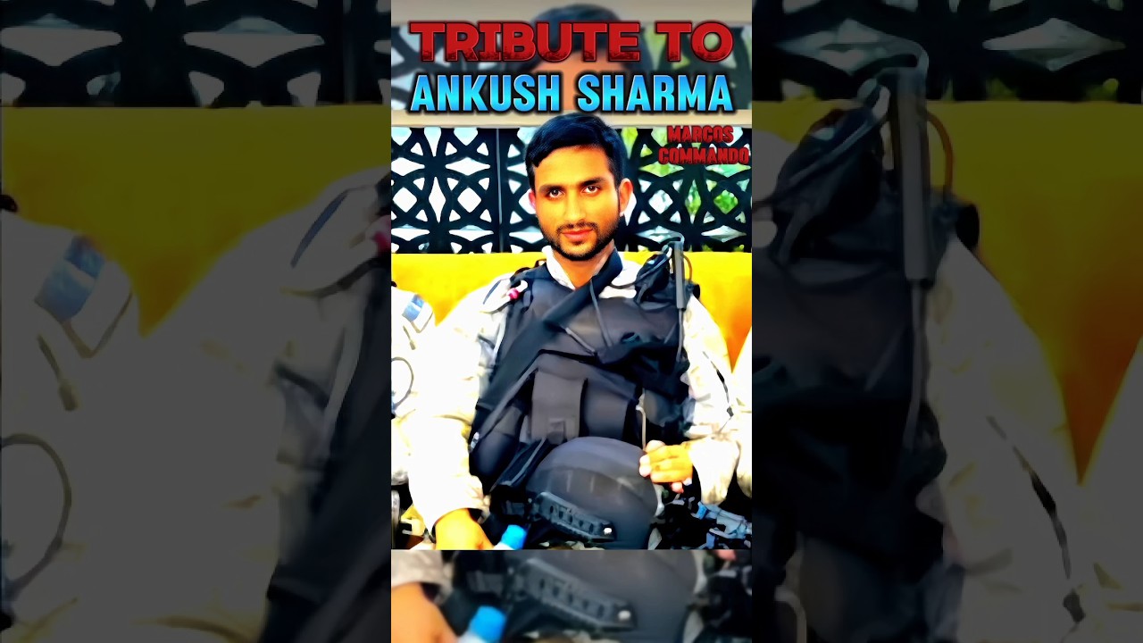 Tribute To  Marine Commando ANKUSH SHARMA || Parachute Fail ||#shorts