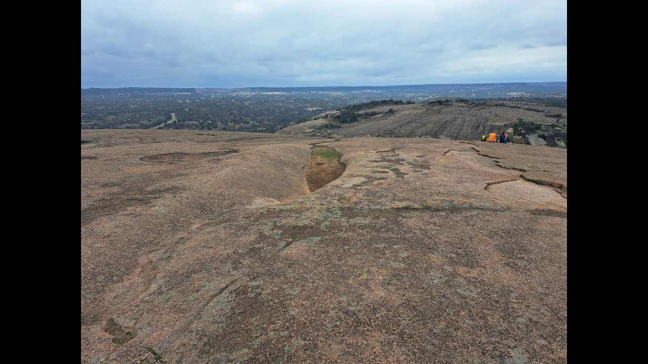 Hiking the Summit Trail at Enchanted Rock State Natural Area in Texas Hill Country