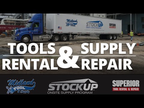 Welcome to Midland Tool & Supply and Superior Tool Rental
