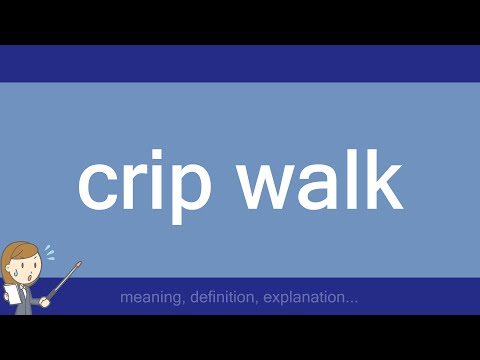 crip walk