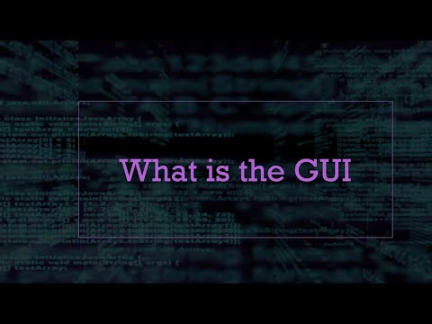 GUI : what is the graphical user interface | #todaysq