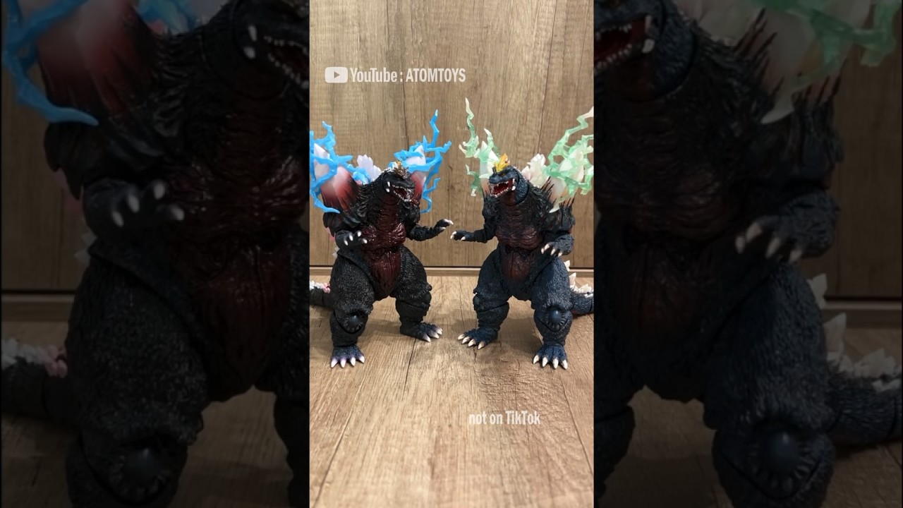 S.H.MonsterArts《Godzilla vs. SpaceGodzilla》Fukuoka Decisive Battle Ver. 太空哥吉拉 福岡決戰 #shorts