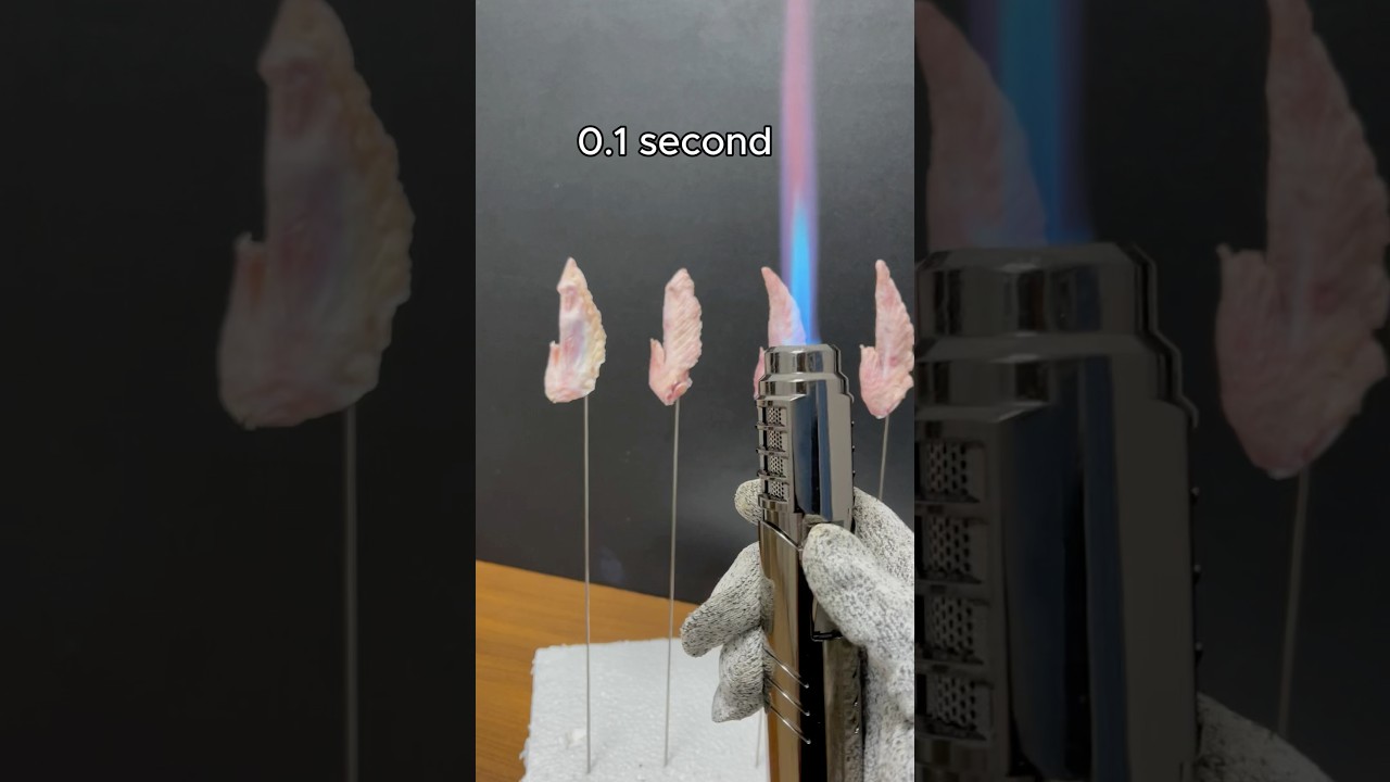 Powerful Lighter vs Little Chicken Wings