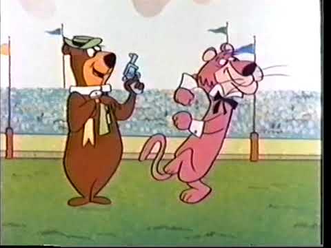 YOGI BEAR CAST -60 - Restored Color : "Olympic Type Games"