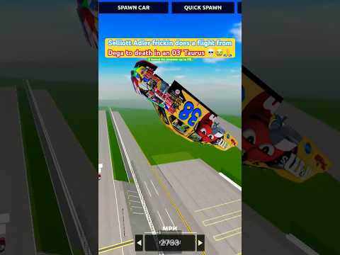FLYOVER!!! #horror #nascar #nr2003 #motorsport #automobile #talladega #autoracing #racing #gaming