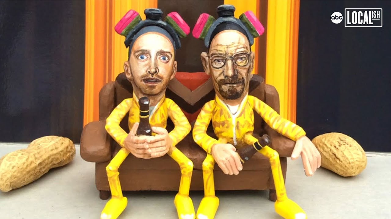 Artist Turns Peanuts Into Celebrity Sculptures! | Localish