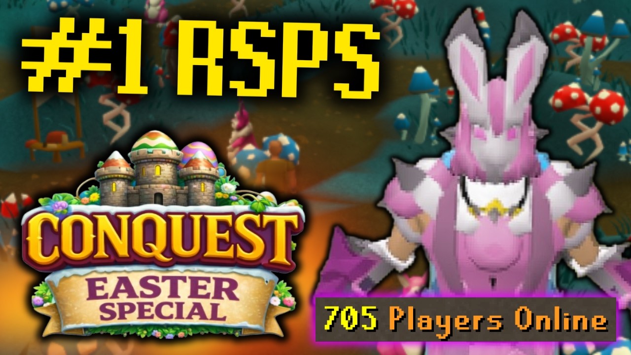 THIS IS THE BIGGEST CUSTOM RSPS OF 2026! 750+ PLAYERS ONLINE DAILY! CONQUEST RSPS IS THE BEST!