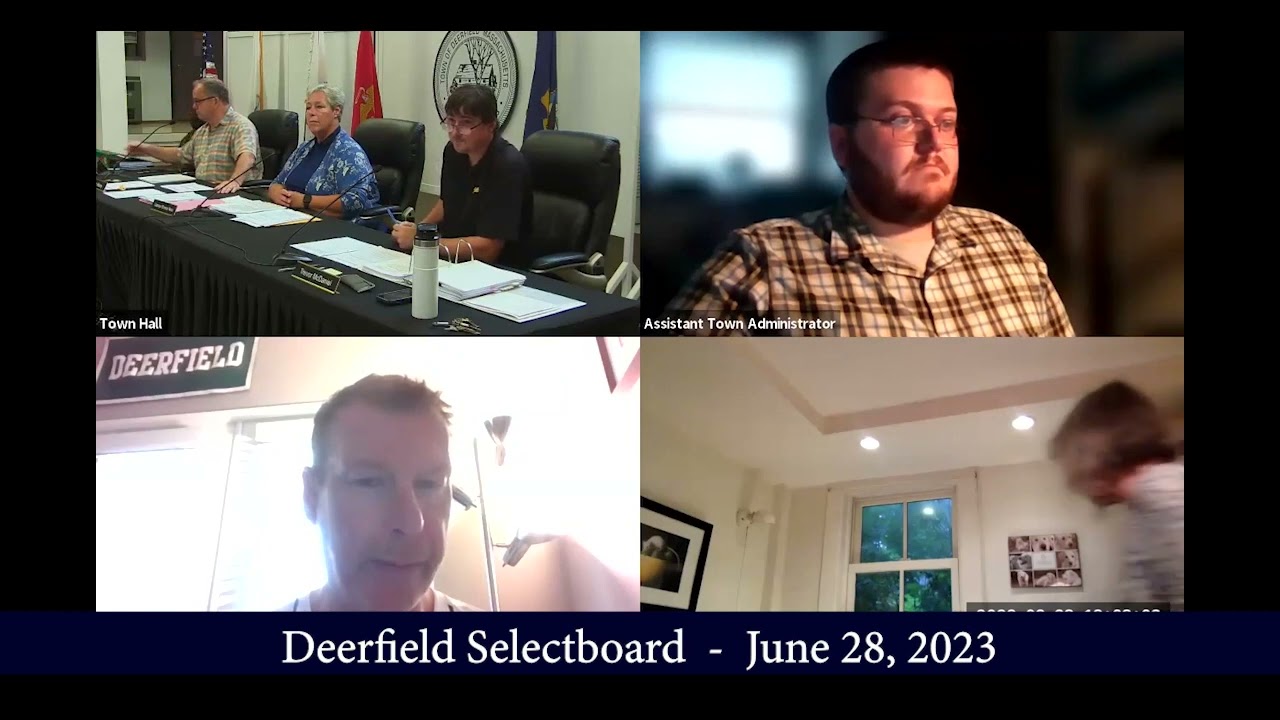 Deerfield Selectboard  -  June 28, 2023