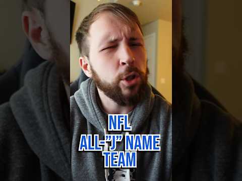 The NFL All-J-Name Team. Unstoppable. #nfl #football #joeburrow #justinjefferson #skit #sports