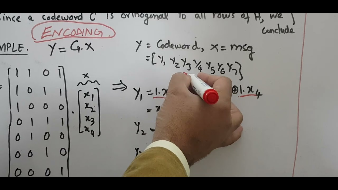 Hamming Codes - channel coding - Lecture 50
