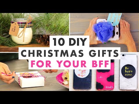 10 DIY Christmas Gifts to Make for Your Best Friend this Holiday