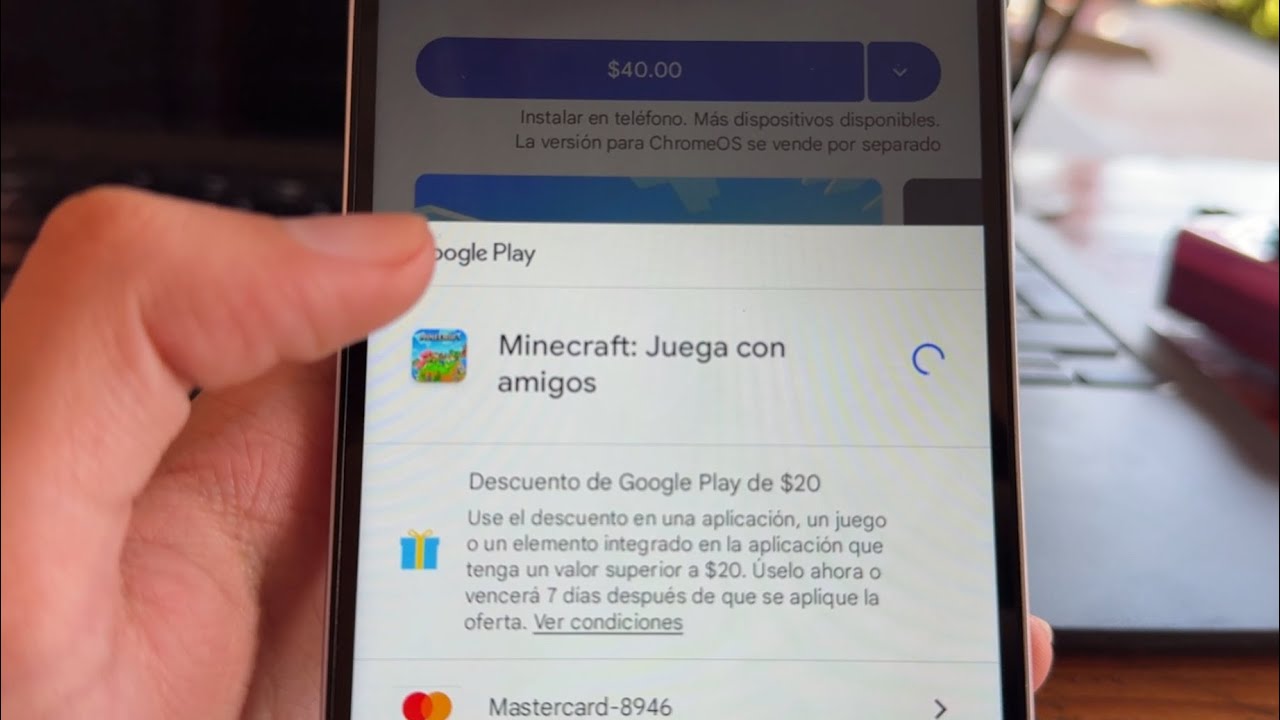 TRUCO como comprar minecraft gratis sin tarjeta desde google play 2025