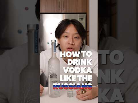How To Drink Vodka Like The Russians #vodka #cocktails #bartender #bartending #mixology