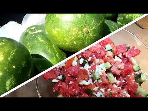 Kalamata Open Market... PLUS a watermelon salad!