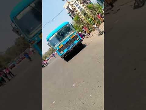 msrtc Blue ST Bus