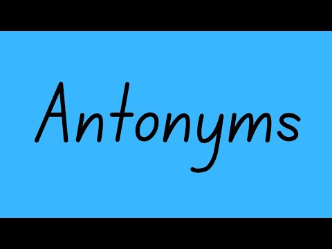 Antonyms || part 5 || By English With Ilyas