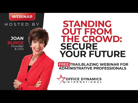 Standing Out from the Crowd: Secure Your Future