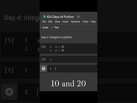 integers in python | int in python