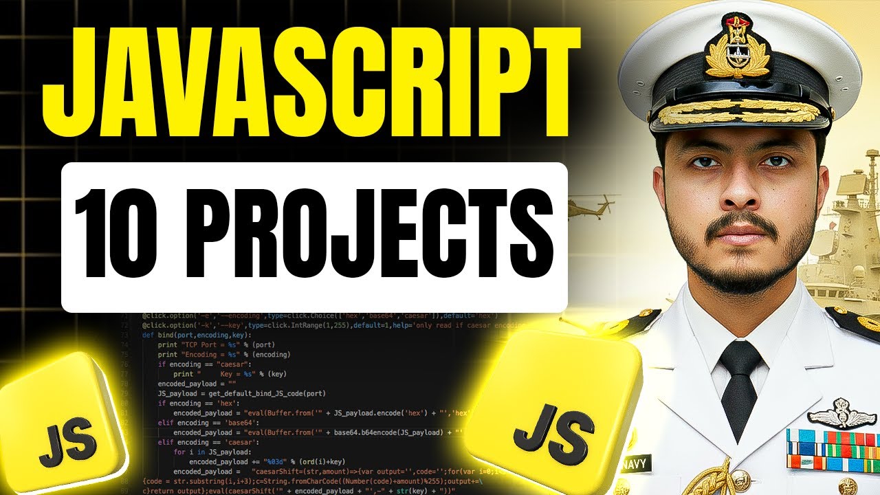 10 JavaScript Projects for Beginners | Learn JS by Building Real Apps | Javascript Full Course #16