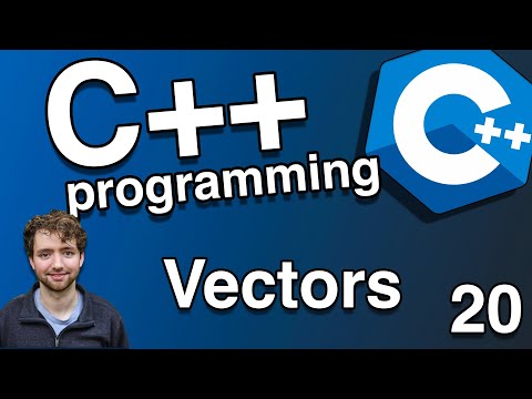 Vectors - C++ Tutorial 20