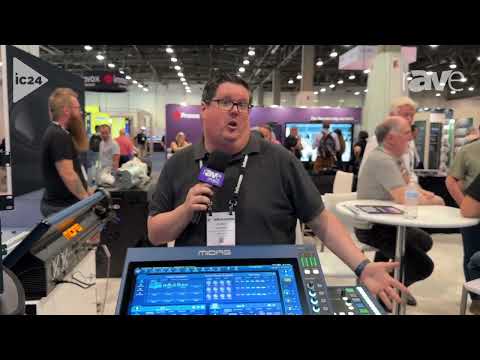 InfoComm 2024: Midas Shows Off MIDAS HD96-AIR Digital Touchscreen Console at AVL Media Group Booth