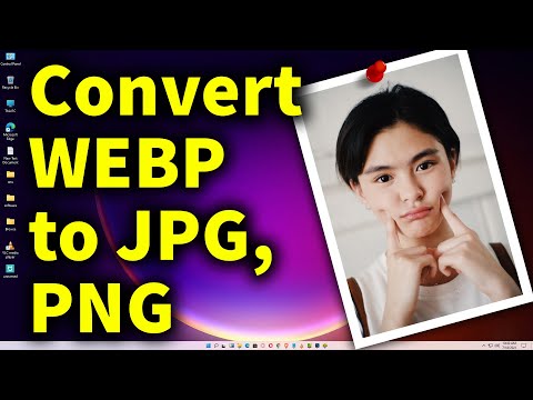 How to Convert WEBP Images to JPG, GIF, or PNG
