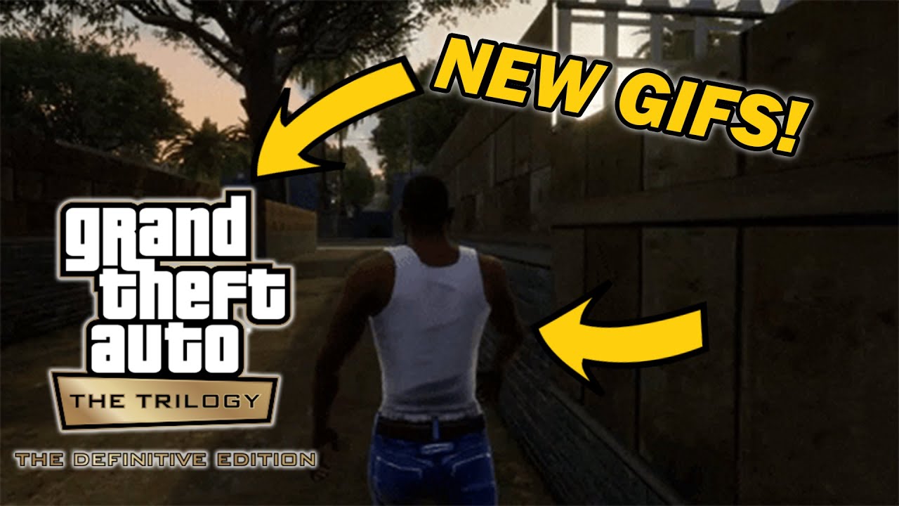 GTA Trilogy (The Definitive Edition) New GIFs!