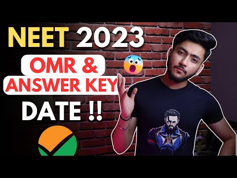 NEET 2023 Official Answer Key & OMR Sheet Release Date | Neet 2023 Latest Update | Results !!