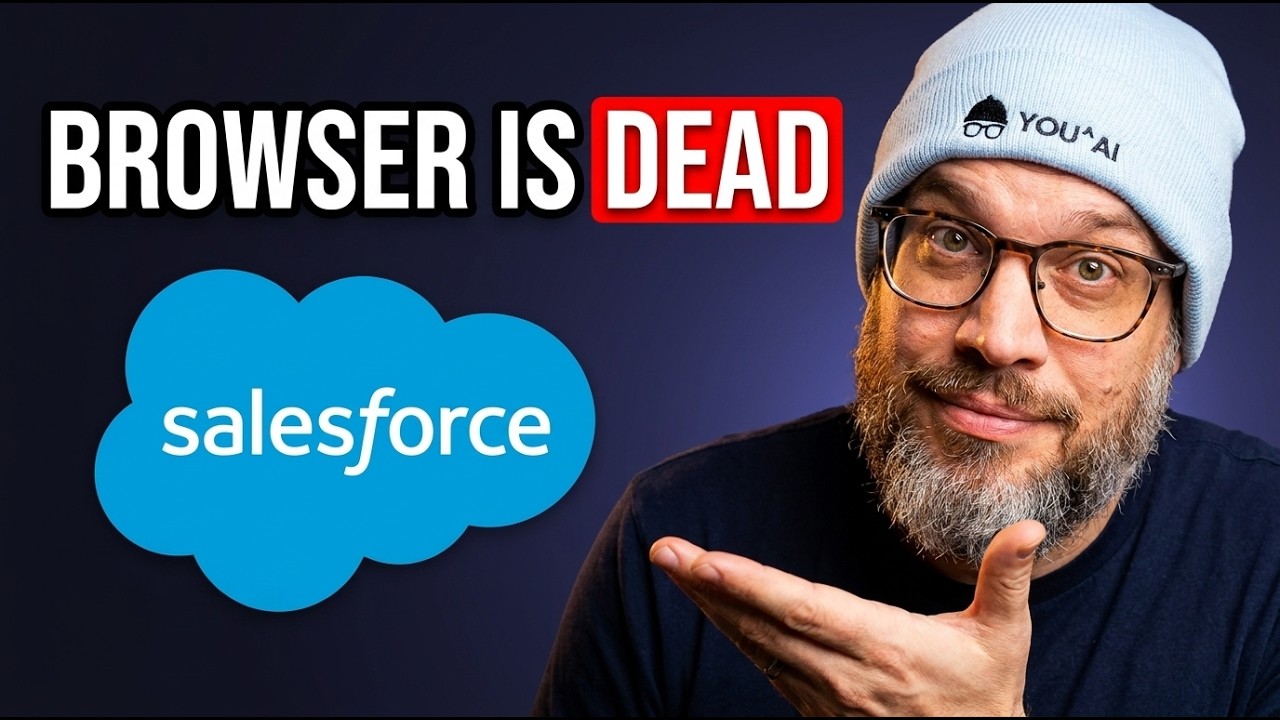 Salesforce Killed The Browser. Every Agent Runs Your CRM Now.