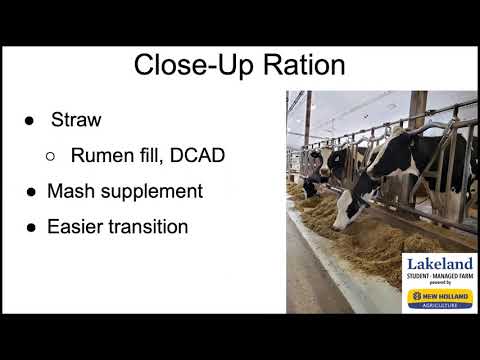 Animal Science Technology | 2019-20 Presentations - Dairy Unit