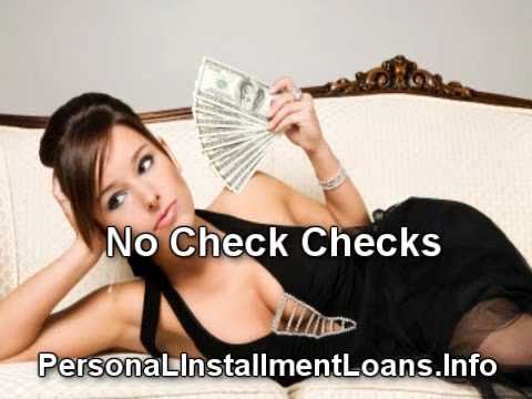 Personal Installment Loans